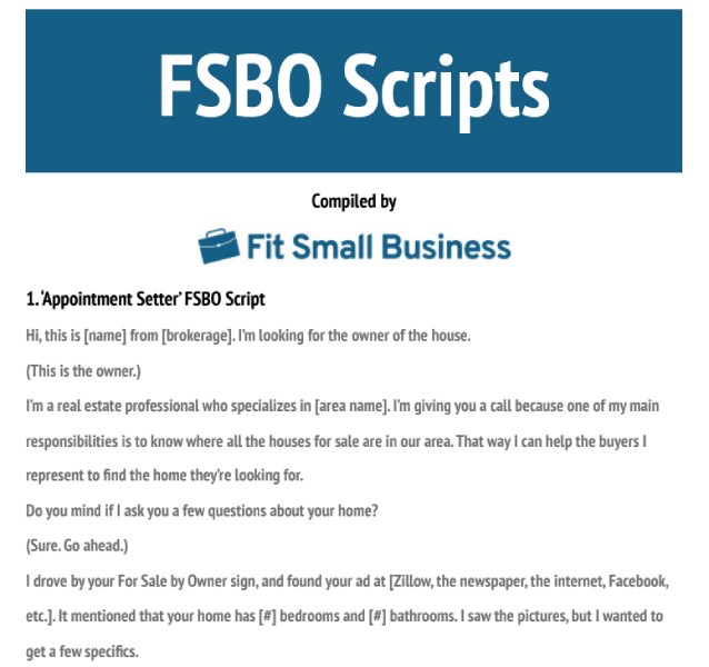 Top 8 FSBO Scripts for Real Estate Agents & Why They Work - leyu乐鱼彩票,乐鱼 ...